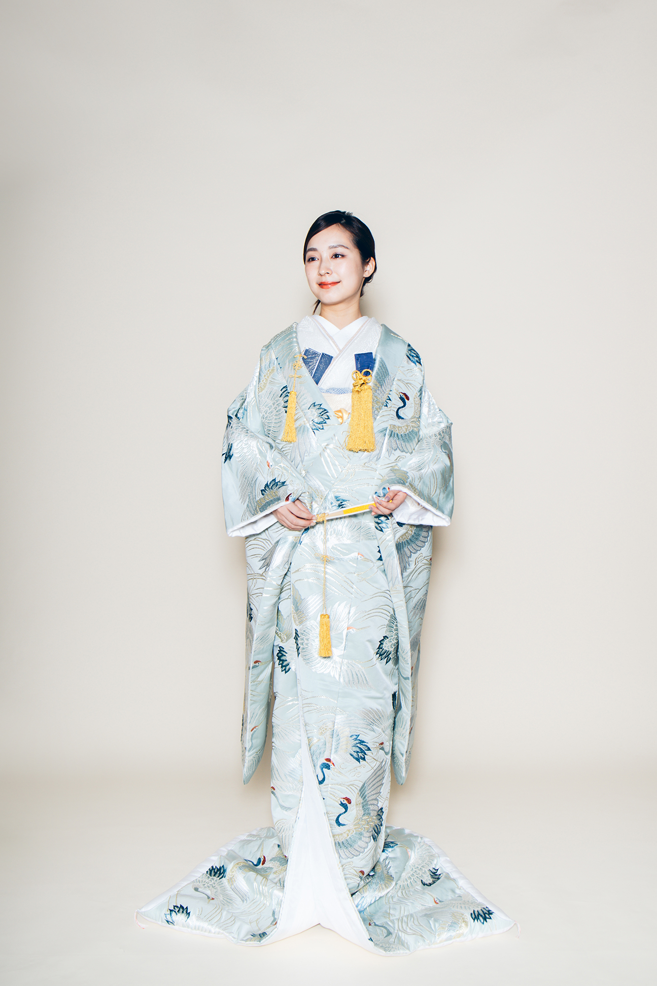 【レンタル】秘色鶴に流水｜CUCURU